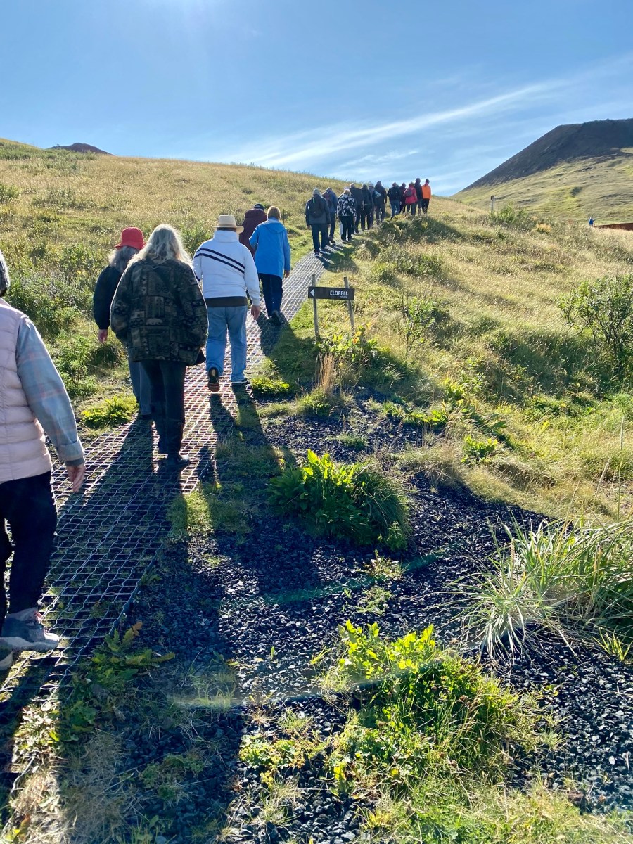 Note 20 – Fire Hill – Westman Islands (Heimaey), Iceland – Notes By Nancy