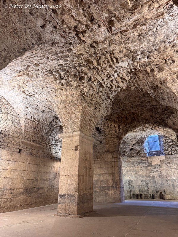Note 113 – Split – Diocletian’s Palace – Notes By Nancy