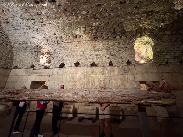 Note 113 – Split – Diocletian’s Palace – Notes By Nancy